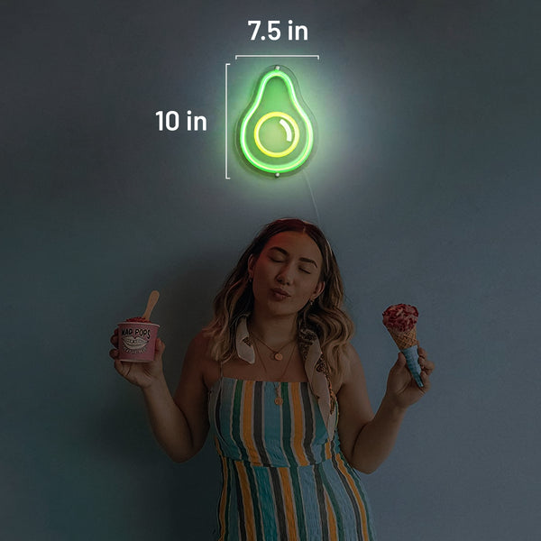 “Avocado” LED Neon Sign - Ancient Neon