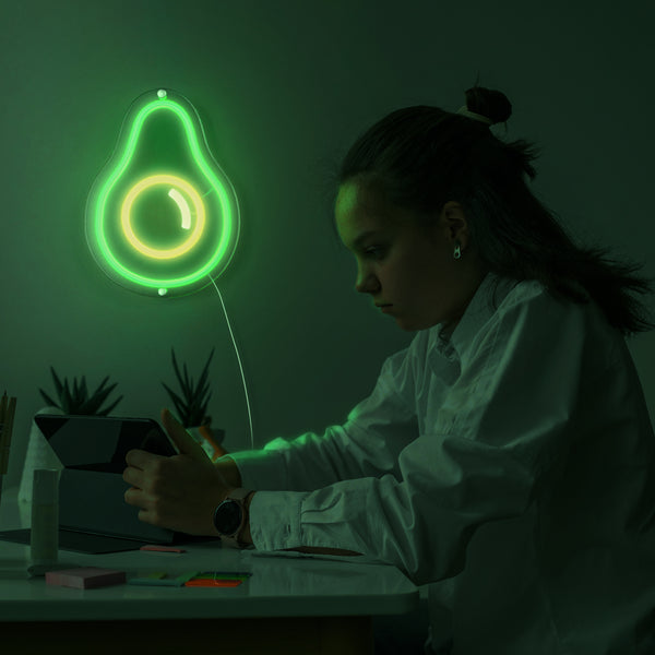 “Avocado” LED Neon Sign - Ancient Neon